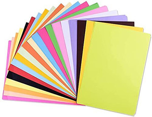 Flipkart.com | viDixn (VIDX-5) Multicolour A4 Size Sheet, (50 Piece) 5 ...