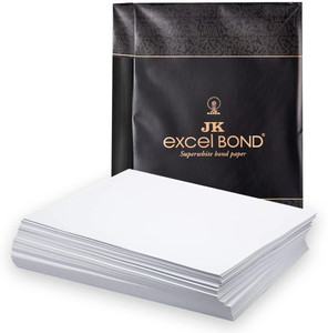 Flipkart.com | JK PAPER Excel Bond | 500 Sheets (Per Packet) Unruled A4 ...
