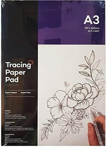 Flipkart.com | Gold Leaf A3 Tracing Paper Drawing Easy To Trace On Book ...