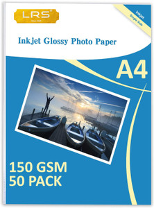 Flipkart.com | LRS Inkjet Glossy Paper - Pack of 50 Sheets - One Side ...