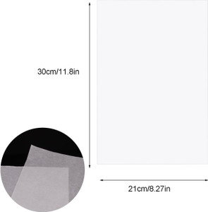 Flipkart.com | ARETOR Tracing Butter Paper 95 GSM 50 Sheets Size A4 ...