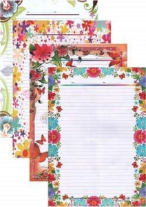Flipkart.com | Peeplvalue Pack of 40 Designer A4 Sheet for Project ...
