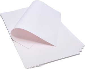 Printing Paper White Plain Size A4 (8X11 inch) 75 GSM Pack of 100 ...