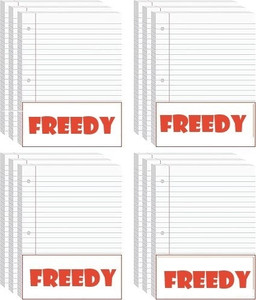 Flipkart.com | Freedy A4 Size Both Side Ruled Sheet for Project ...
