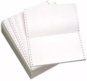 Flipkart.com | VijayaECart Dot Matrix Computer Paper 8"x12", 1 Part (6 ...