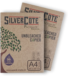 Flipkart.com | packmate Silvercote Unruled A4 75 gsm A4 paper - A4 paper