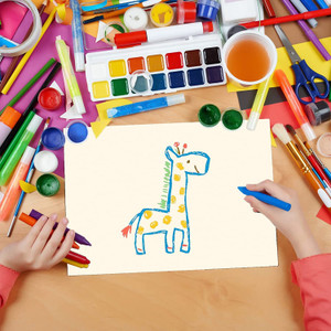 Flipkart.com | KRASHTIC Drawing Paper A4 Size Pack of 20 Sheet For ...