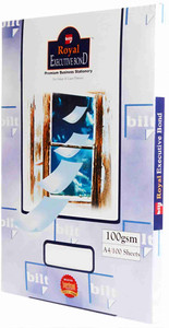 Flipkart.com | bilt Royal Executive Bond 100 Gsm Bond Paper A4 100 gsm ...