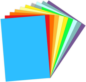 Flipkart.com | viDixn (VIDX-7) Multicolour A4 Size Sheet, (50 Piece) 5 ...