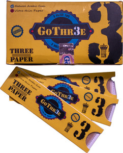 Flipkart.com | CAPTAIN GOGO THR3E Paper with THR3E Filter Unruled King ...