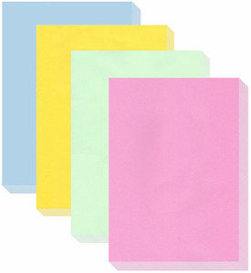 Flipkart.com | ESCAPER Rose,Mint,Lemon,Aqua Colour Paper A4 Size Bundle ...