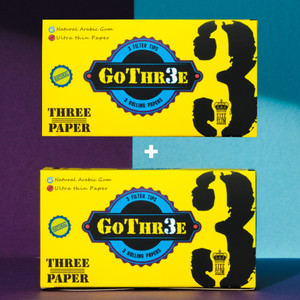 Flipkart.com | CAPTAIN GOGO THR3E Paper with THR3E Filter Unruled King ...