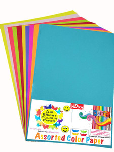 Flipkart.com | viDixn (VIDX-4) Multicolour A4 Size Sheet, (100 Piece ...