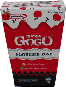 Flipkart.com | CAPTAIN GOGO Pre rolled Apple flavour Gogo 30 cones ...
