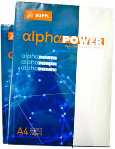 Flipkart.com | alphapower alpha power Unruled A4 75 gsm A4 paper - A4 paper