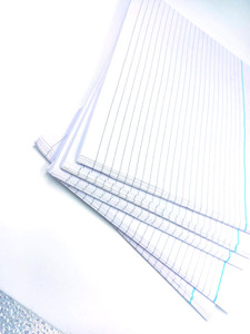 Flipkart.com | KRASHTIC Test Sheet Both Side Ruled For Exam Practice ...