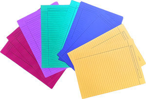 Flipkart.com | mrenterprise Color ruled Both side ruled A4 90 gsm ...