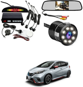 LOVMOTO Monitor with Reverse Parking Camera and Sensor For No-te E Po ...