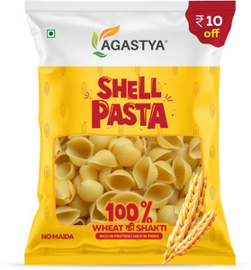 Agastya Durum Wheat Shell Pasta | Made from Durum Wheat | 500g Pack of ...