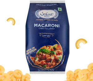 SOLASZ Macroni Durum Wheat Pasta -500gm - Pack of 1 Macaroni Pasta ...