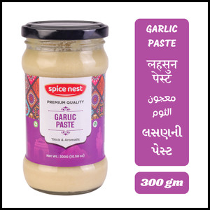 Spice Nest Garlic Paste, Lasun/ Lahsun Paste, Glass Jar Price in India ...