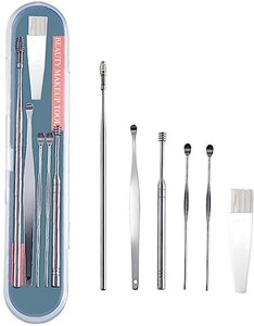kayru Ear Removal Cleaner Kit 6-in-1 Ear Pick Tools Earplug Kit with ...