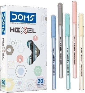 DOM DOMS HEXEL BALL PEN (BLUE) Ball Pen - Buy DOM DOMS HEXEL BALL PEN ...