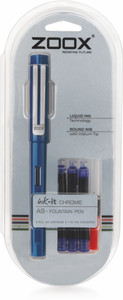 ZOOX A9 Chrome Fountain Pen - Buy ZOOX A9 Chrome Fountain Pen ...