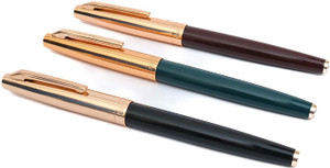 Gold Leaf Hero Pen 336 Original Fountain Ink Pen Iridium Tipped Fine ...