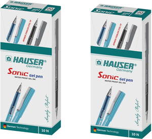 HAUSER Sonic Gel Blue Gel Pen - Buy HAUSER Sonic Gel Blue Gel Pen - Gel ...