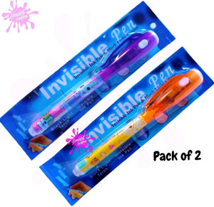 SmartCrafting Invisible Ink Magic Pen with UV Light For Kids Multi ...