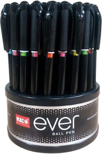 MacoPens Ever 50 Pcs Tumbler| Matt Black Stylish pens with smooth ...