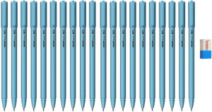 HAUSER XO Ball Pen Pack Of 20 Box Pack | Tip Size 0.6 mm With Gel Pen ...