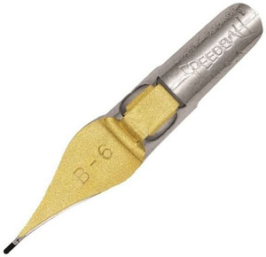 Speedball SpeedBall Broad Edge Universal Lettering Nibs - B6 Nib - Buy ...