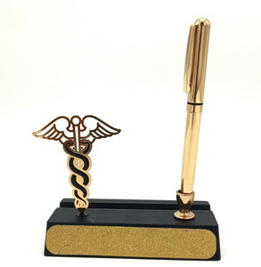 Maskey Luxury Doctor Gift Set of Gold Metal Pen, Doctor Crown Logo and ...