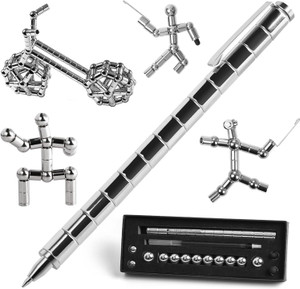ZODZE Fidget Pen Decompression Magnetic Metal Pen, Toy Pen Relieving ...