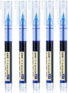 mallets Lantu Fine Roller Gel Pen 0.5mm Large Capacity Blue Color Ink ...
