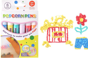 Extraposh Popcorn Drawing Pens, Bubble Puffy Color Paint Pens for ...