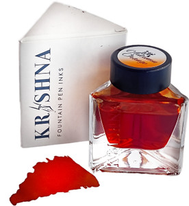 KRISHNA KRISHNA Autumn Orange Fountain Pen Ink - Ink Bottle - Buy ...
