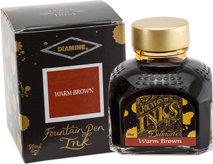 DIAMINE WARM BROWN 80 ML Ink Bottle - Buy DIAMINE WARM BROWN 80 ML Ink ...