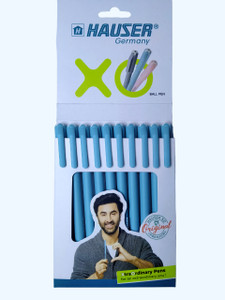 HAUSER Xo Ball Pen Box Pack | Tip Size 0.6 Mm | Sleek Body Ball Pen ...