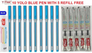 FLAIR YOLO SERIES WITH 5 REFILL FREE Ball Pen - Buy FLAIR YOLO SERIES ...