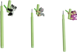 Extraposh Cutest Monkey Pencil for Kids/boys/girls pack of 3 Pen Gift ...