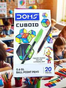 DOMS Cuboid Ball Pen - Buy DOMS Cuboid Ball Pen - Ball Pen Online at ...