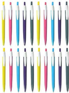 ILT (Pack of 20) Blue Click Ball Pen, Click Pen, Press Type Pen, Tic ...