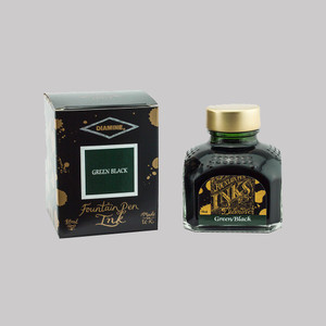 DIAMINE GREEN BLACK 80 ML Ink Bottle - Buy DIAMINE GREEN BLACK 80 ML ...