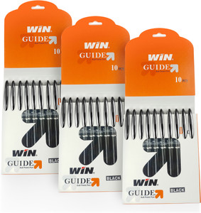 Win Guide Ball Pens | 30 Pcs Black Ink | Premium Pens with Stylish ...