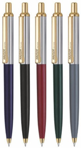 HAUSER Berlin Gold Designer Ball Pen Box Pack | Metal Body With Stylish ...