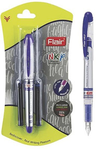 FLAIR Inky Series Fountain Pen Liquid Ink, 2 Pieces X-Large Jumbo ...