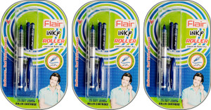 FLAIR Inky Series Liquid Ink Roller Pen Blister Pack | 0.7 mm ...